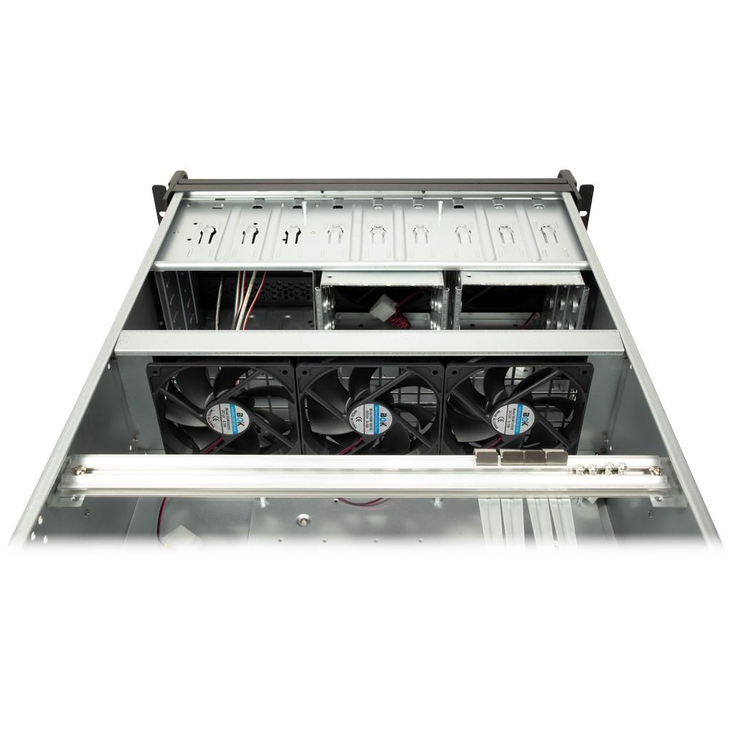 Компютърна кутия за сървър InterTech 4U-4129L - Mini ITX, mATX, μATX ...