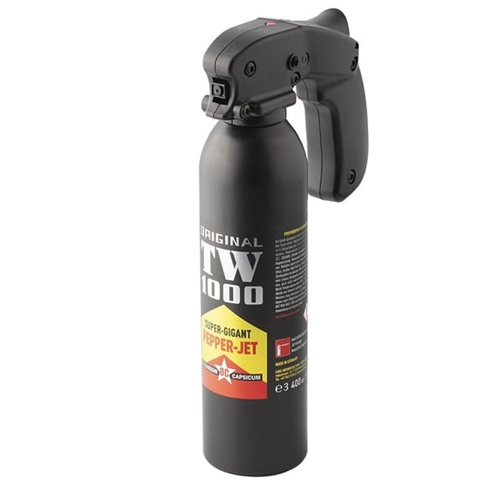 Spray cu piper IdeallStore®, TW-1000 Gigant, jet, auto-aparare, 400 ml ...