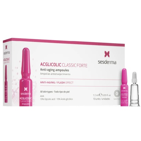 Ser hidratant si impotriva ridurilor Cu AHA Acizi, Sesderma Acglicolic ...