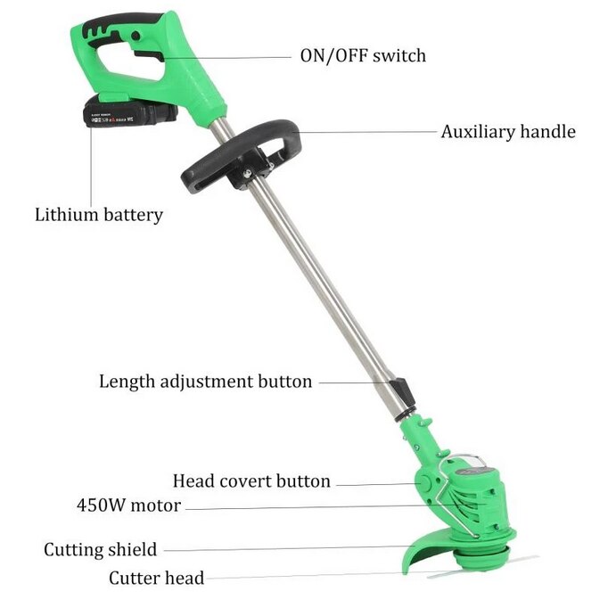 Motocoasa Electrica cu 2 acumulatori 4 ah Star - eMAG.ro
