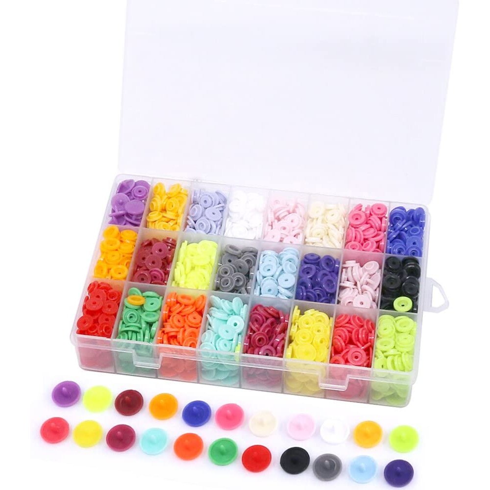 Set 360 butoane, Yatovur, Plastic, Multicolor - eMAG.ro