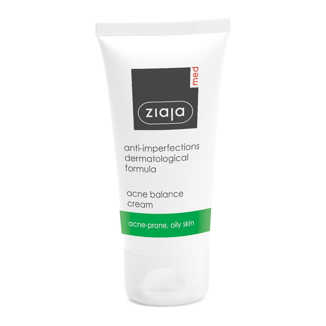 Tratament Acnee pentru ten gras, acneic, seboreic Ziaja Med, 50 ml ...