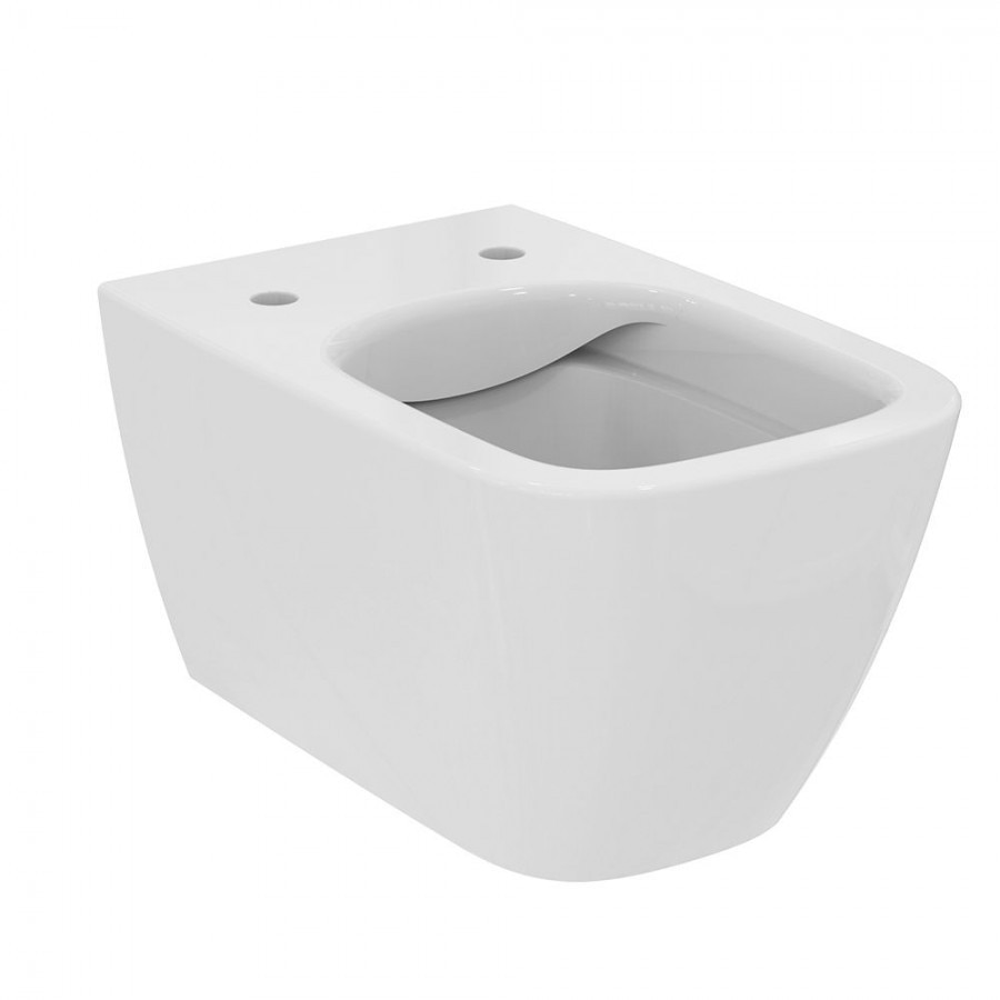 Set vas wc Ideal Standard I.Life B rimless cu capac, rezervor incastrat ...