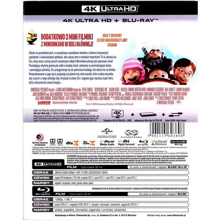 Sunt un mic ticalos [Blu-Ray 4K]+[Blu-Ray] - eMAG.ro
