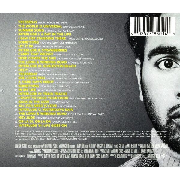 Yesterday soundtrack (Daniel Pemberton) [CD] - eMAG.ro