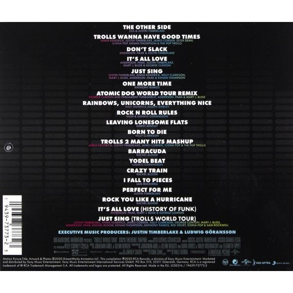 TROLLS World Tour soundtrack [CD] - eMAG.ro