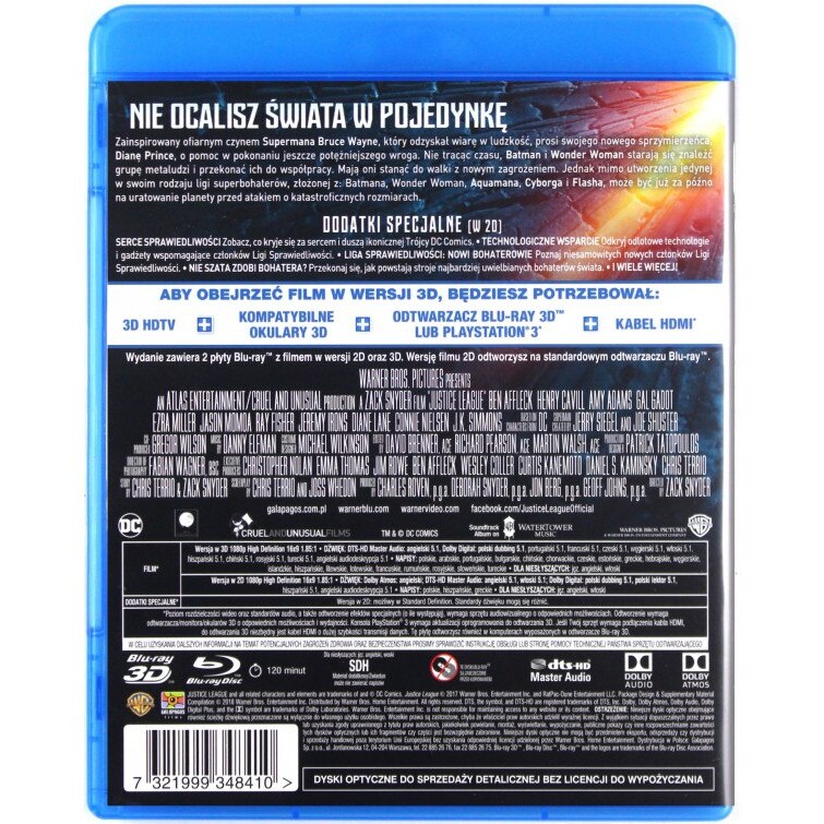 Liga dreptatii [Blu-Ray 3D]+[Blu-Ray] - eMAG.ro