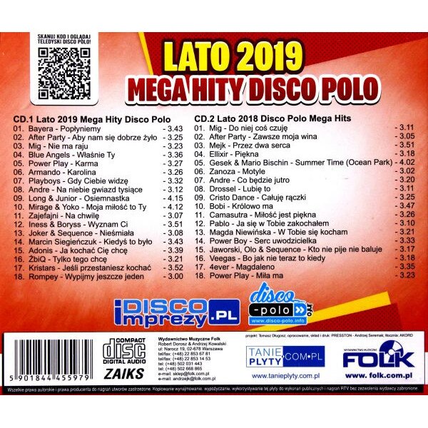 Lato 2019: Disco Polo Mega Hits [2CD] - eMAG.ro