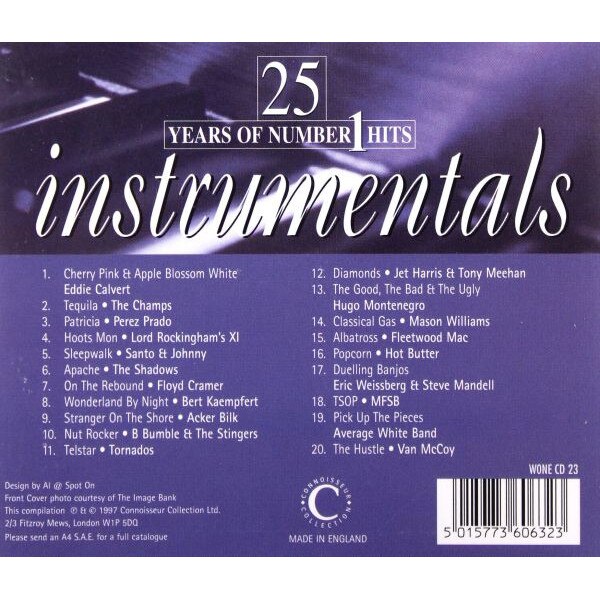 25 Years Of Number 1 Hits Instrumentals [CD] - eMAG.hu