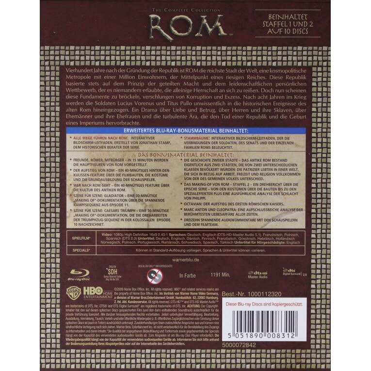 Roma [10xBlu-Ray] - eMAG.ro