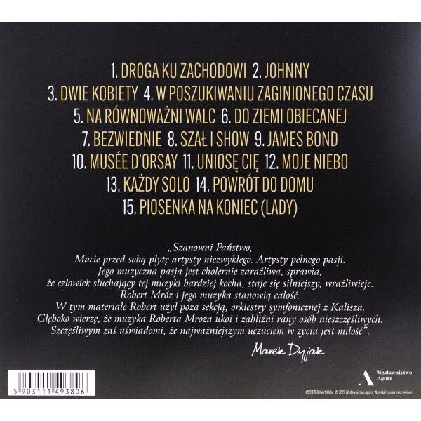 Robert Mróz: Droga ku zachodowi [CD] - eMAG.hu