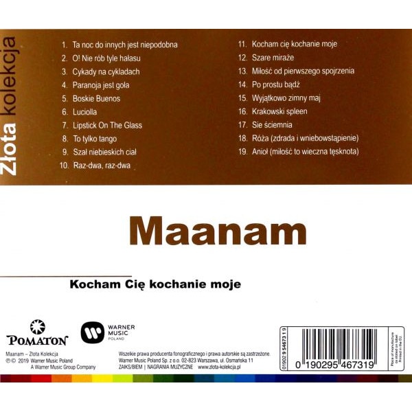 Maanam: Złota kolekcja [CD] - eMAG.bg