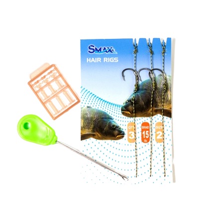 Carlige gata legate cu fir de par nr.2 si croseta, 3buc/plic - eMAG.ro