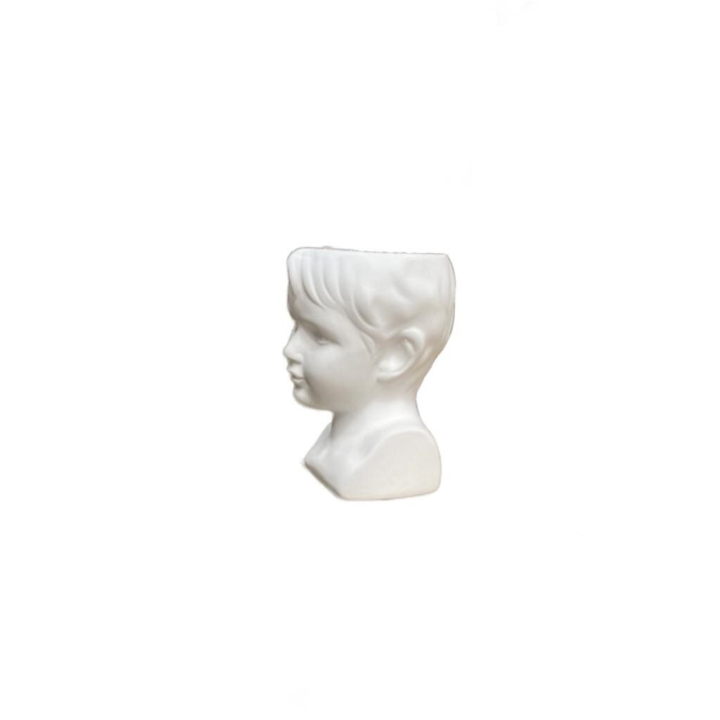 Vaza Decorativa Ceramica OEM™, Forma Cap de Copil, 19x25 - eMAG.ro