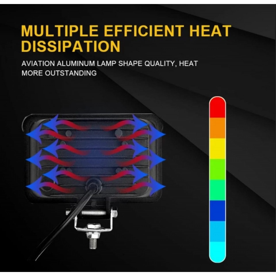 Proiector LED auto P.TIP 14-OFF ROAD 4"/36W /12V-24V/4.000 LM/ IP 68 ...