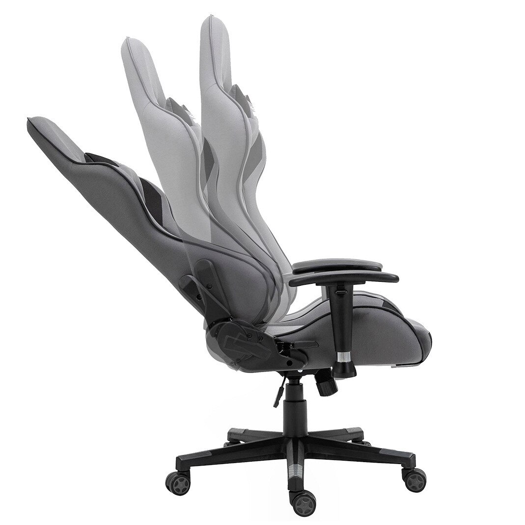 Scaun gaming, Zenga, model PlayMaker, gri negru - eMAG.ro