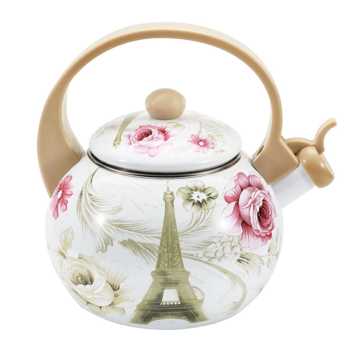 Ceainic emailat cu fluier, Zilner Eiffel, 2.2L, Zl-4012-Ef - eMAG.ro