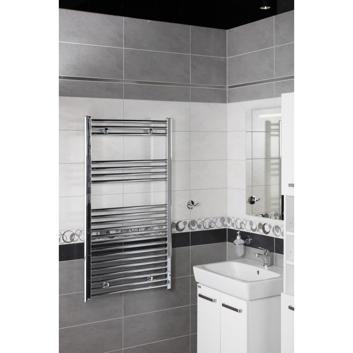 Radiator baie portprosop S-Line 111,8x60 cm crom RS6001118CR - eMAG.ro