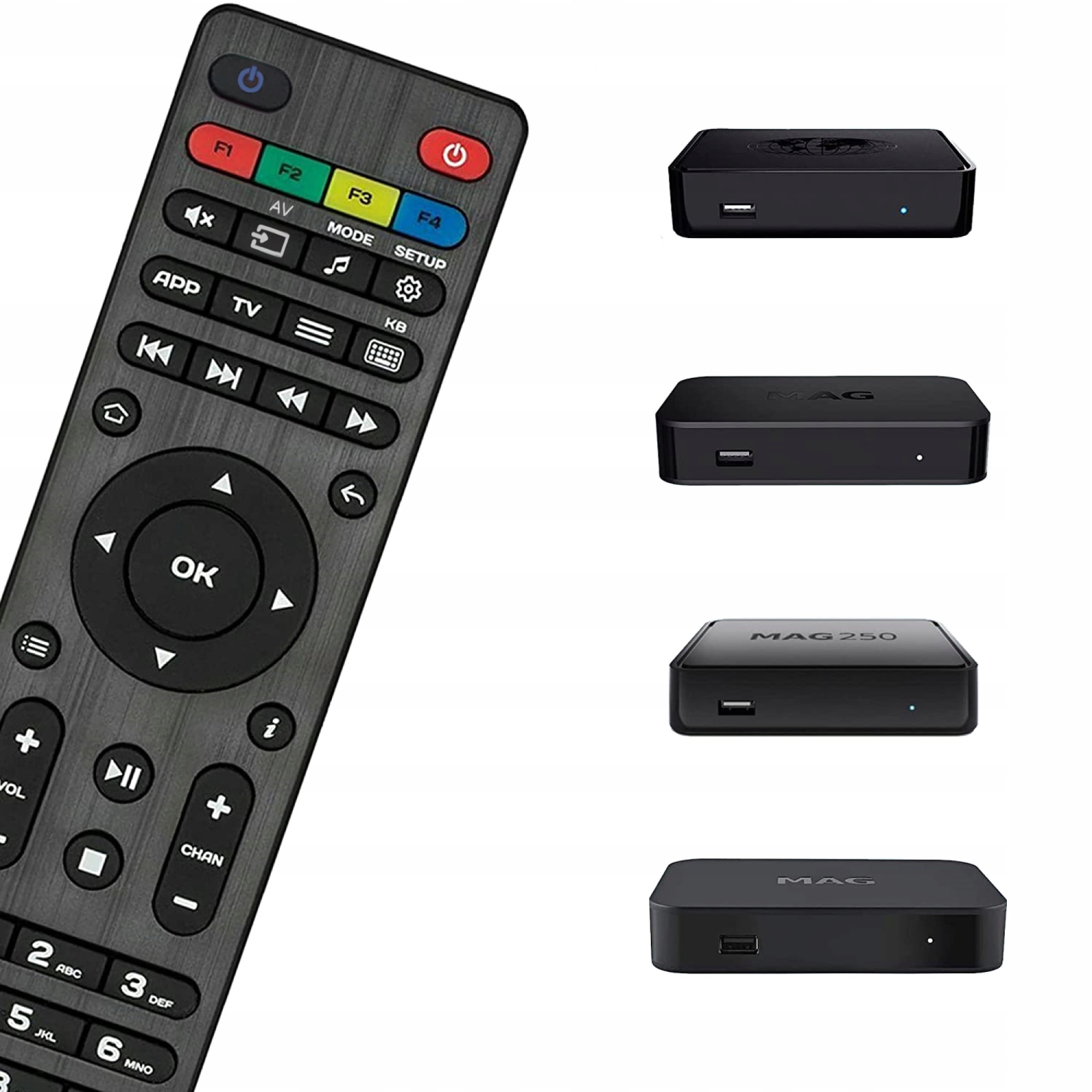 Telecomanda pentru Infomir Mag Box Media Player MAG254, x-remote ...