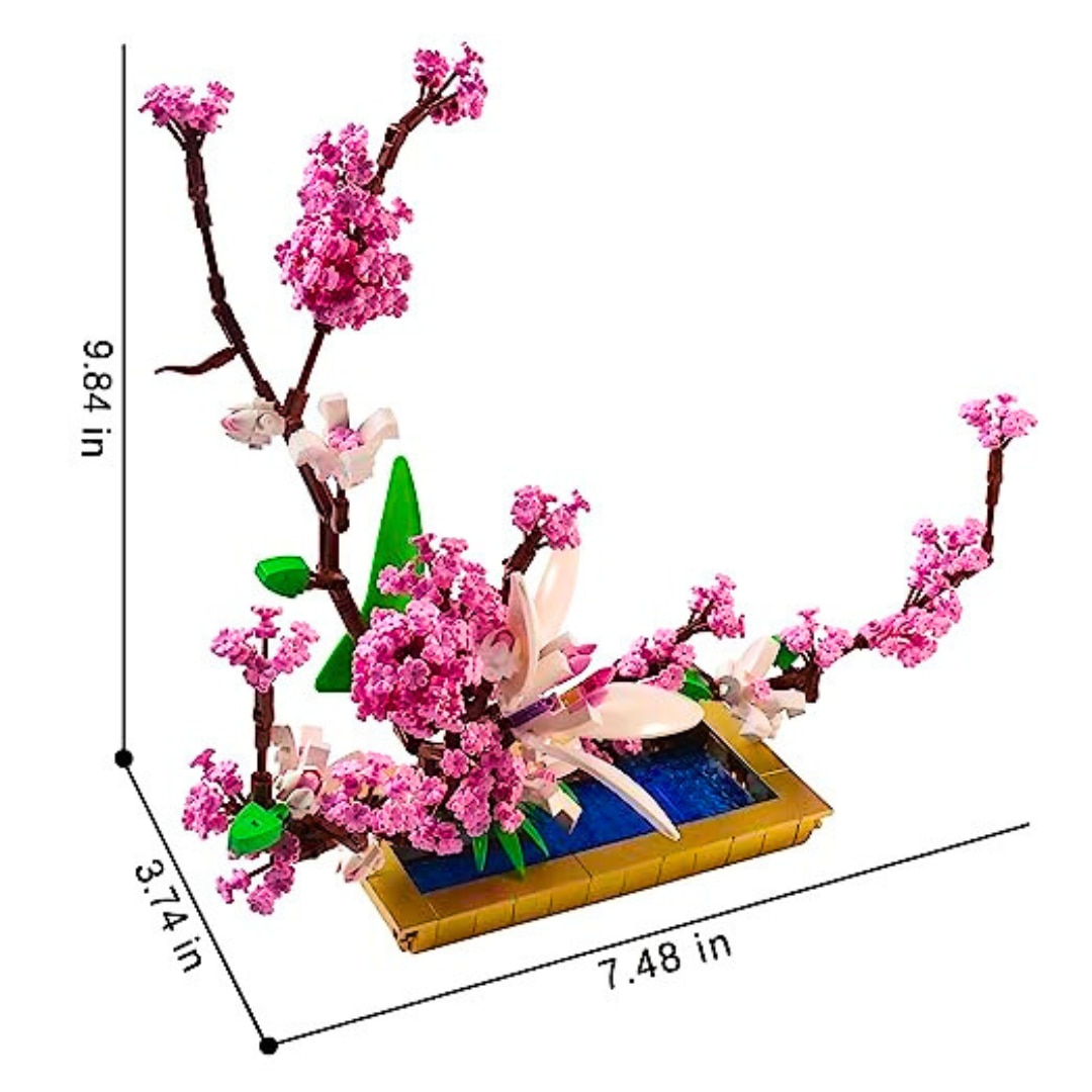 LEGO, Flori de liliac in ghiveci cu ramuri ajustabile, 974 piese ...