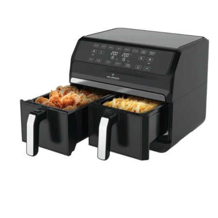 Airfryer Двоен фритюрник Just Perfecto, XXL 8 в 1, 2 зони за готвене ...