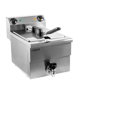 Friteuza electrica profesionala, cu robinet de scurgere, capacitate 10l, FE 101 - eMAG.ro