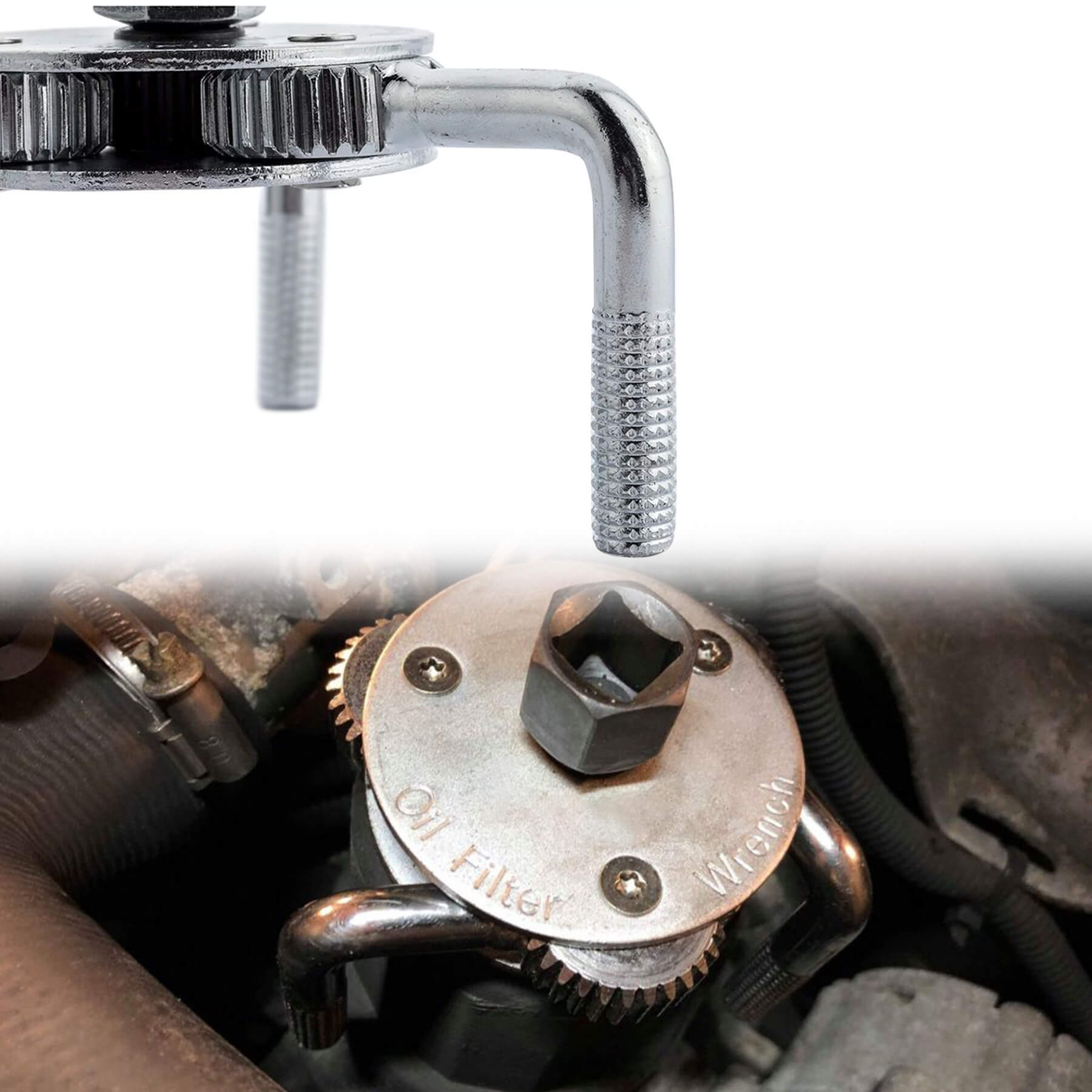 Cheie Filtru Ulei Cu 3 Brate, Universal, Ajustabil, 65-125mm - eMAG.ro