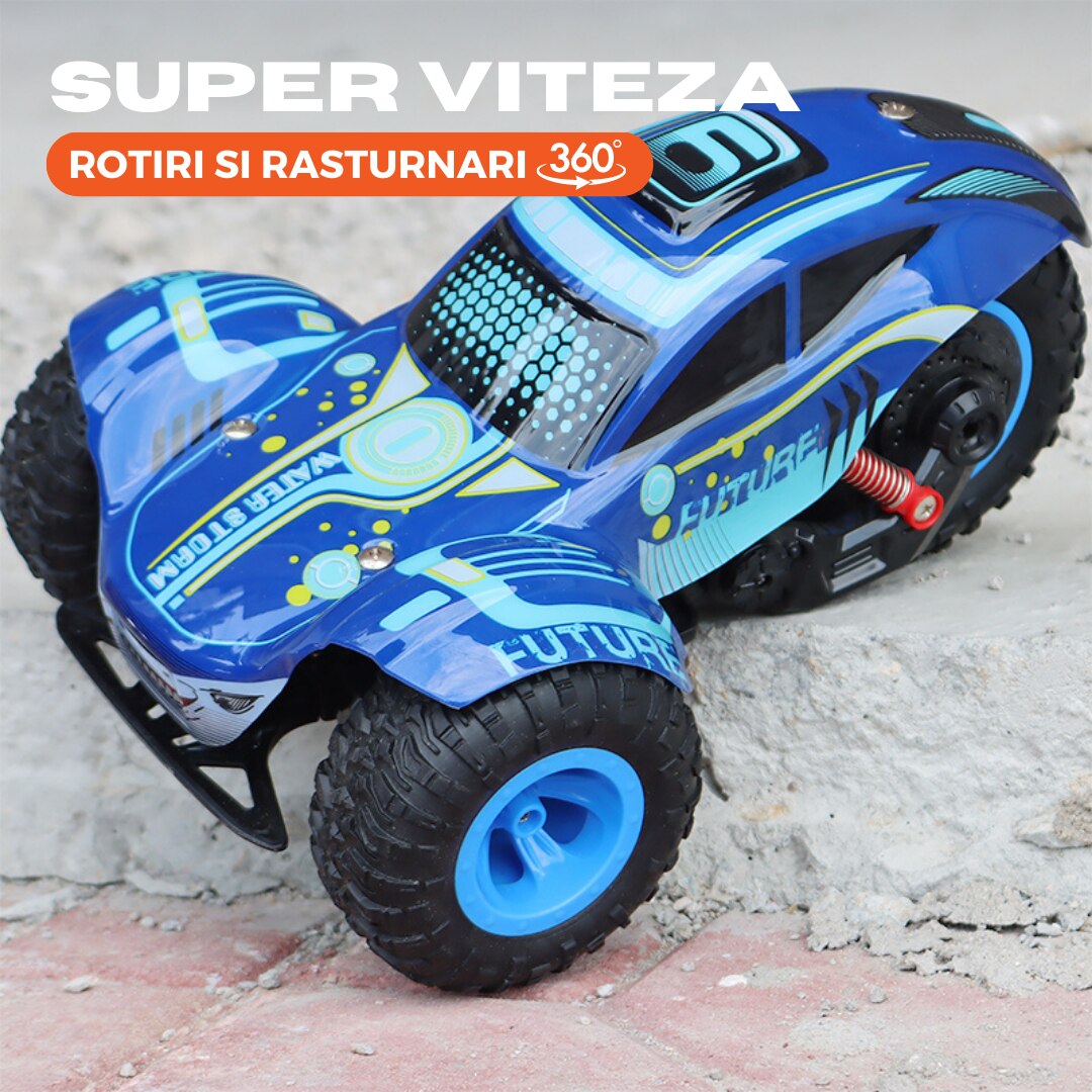 Masina cu telecomanda pentru copii RC, drift cu rotire la 360 grade si ...