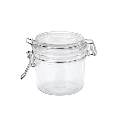 Borcan mic cu capac ermetic, din sticla, 200 ml - eMAG.ro