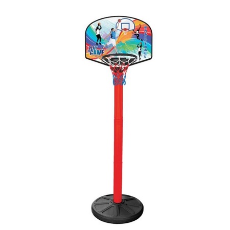 Set de baschet pentru exterior si interior, cu inaltime reglabila pana ...