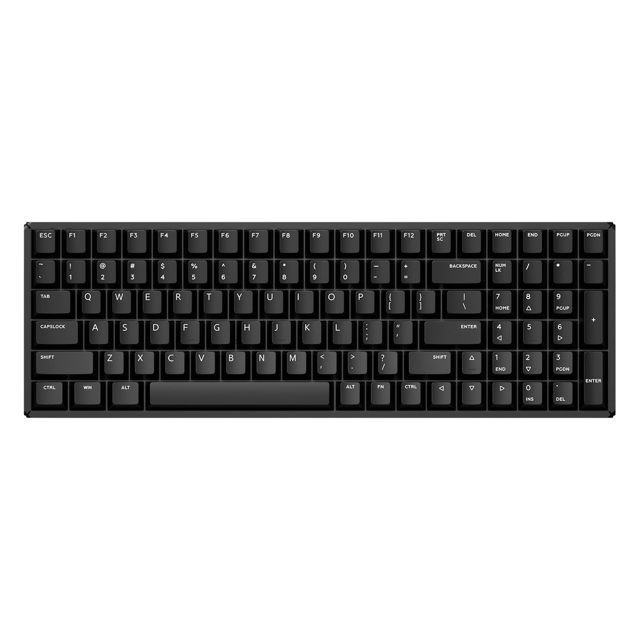 Tastatura mecanica fara fir IQUNIX F97 Dark Side TTC Gold Pink Switch ...