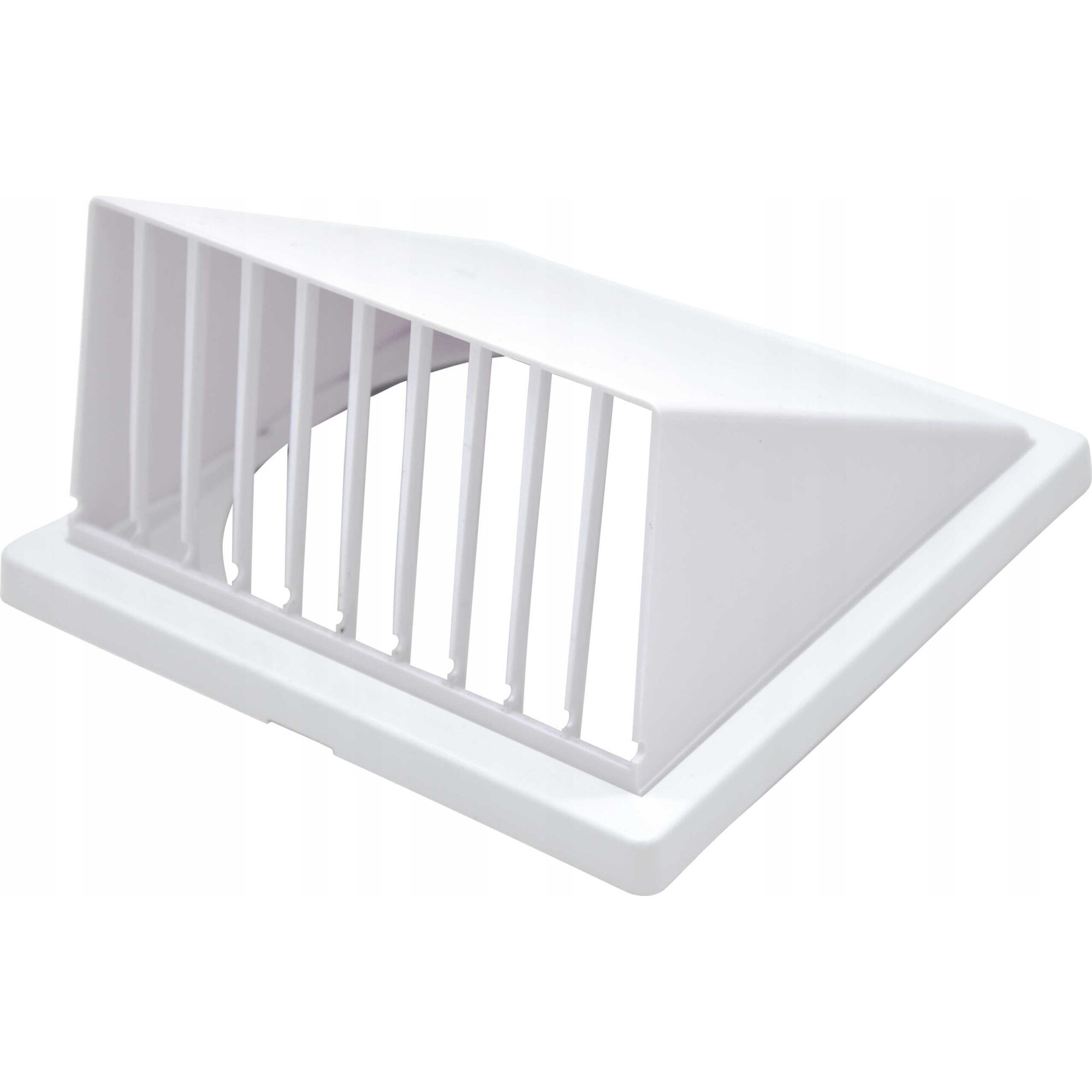 Grila exterioara airRoxy, PVC, 17x17cm, 150mm, Alb - eMAG.ro