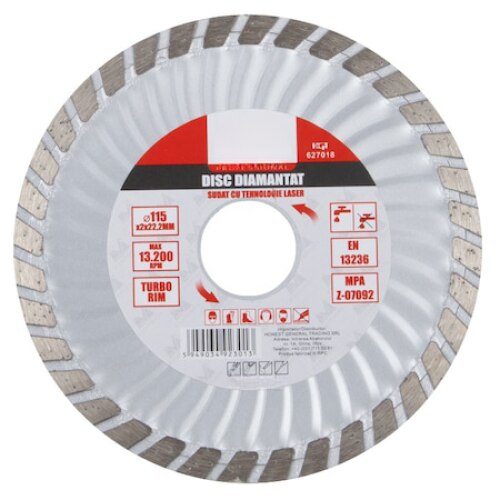 Диамантен диск Turbo Sieve, 125x22.2 mm - eMAG.bg