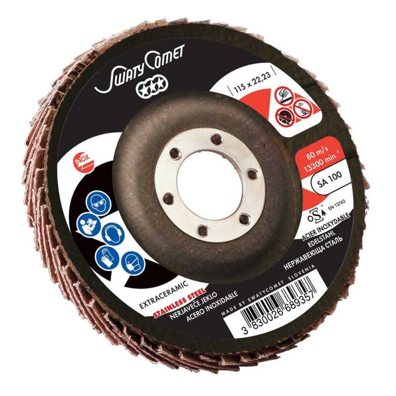 Disc lamelar ceramic, granulatie 40, 125 x 22.23 mm, Metalynx - eMAG.ro