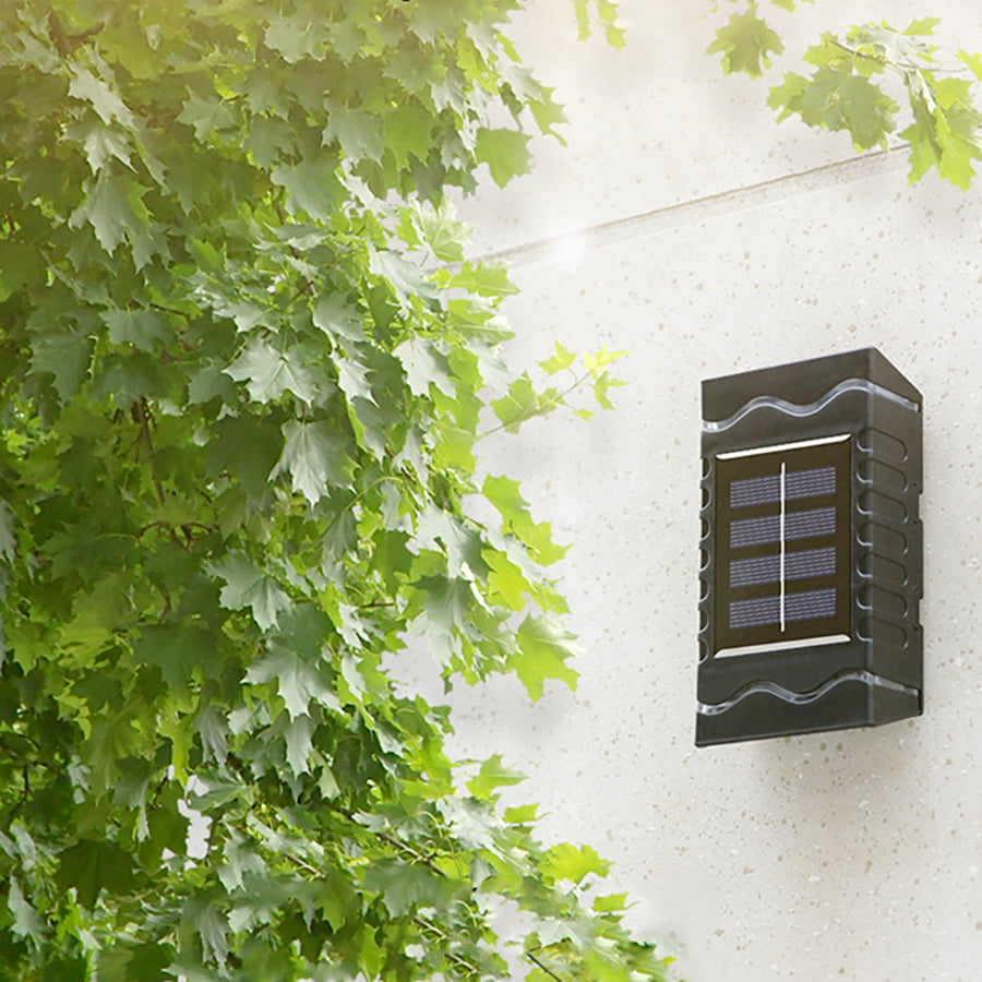 Set 2 x Lampi solare LED arhitecturale, ambientale, pentru perete ...