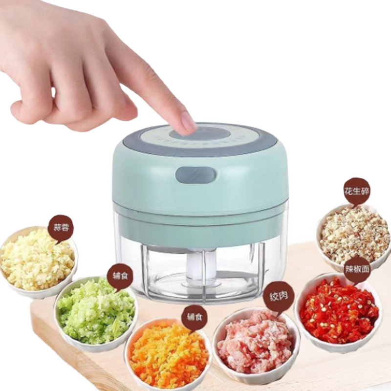 Mini Tocator electric de usturoi de 100 ml Mini tocator de usturoi ...