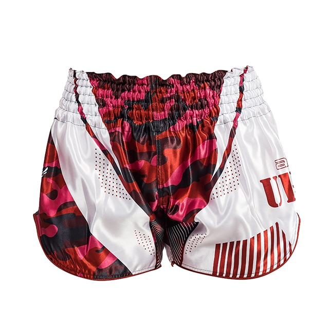 Short kickboxing ARMURA Urban Camo Rosu L - eMAG.ro