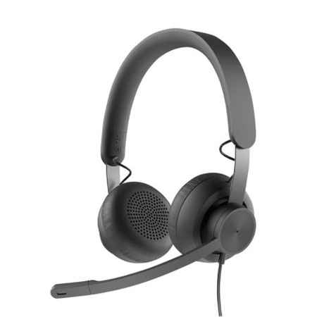 Casti Logitech Zone 750 cu microfon 981-001104, Negru - eMAG.ro