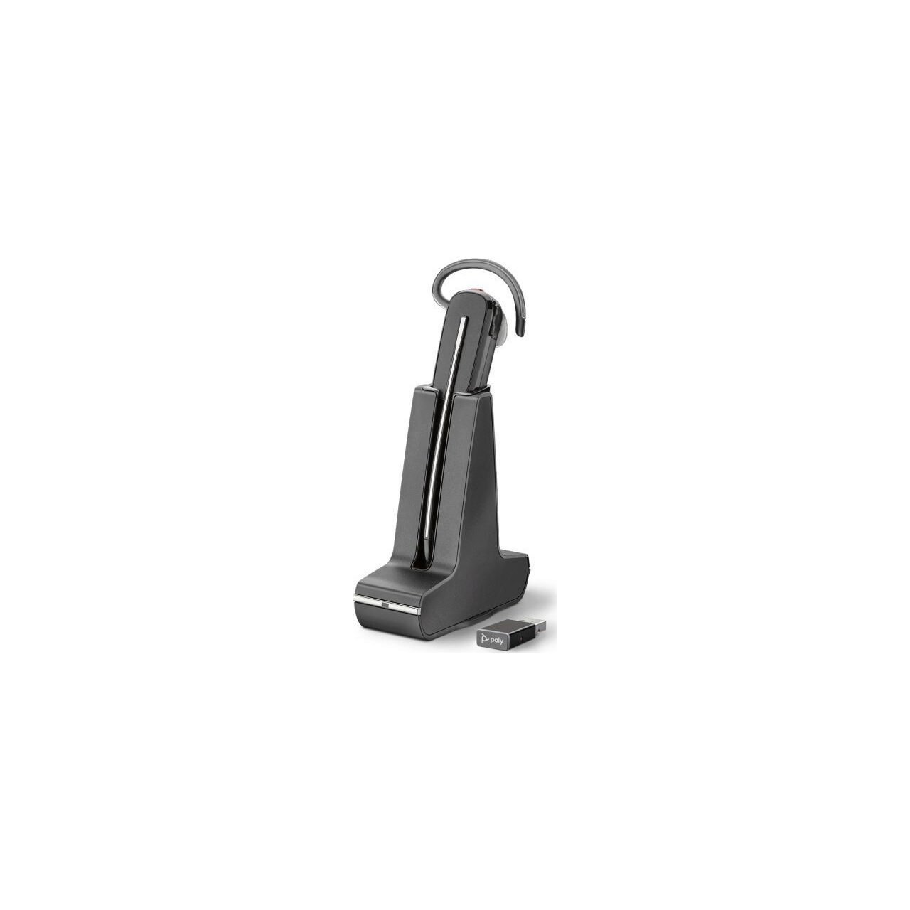 Casti Poly Savi 8240 UC cu microfon 211206-02, Negru - eMAG.ro