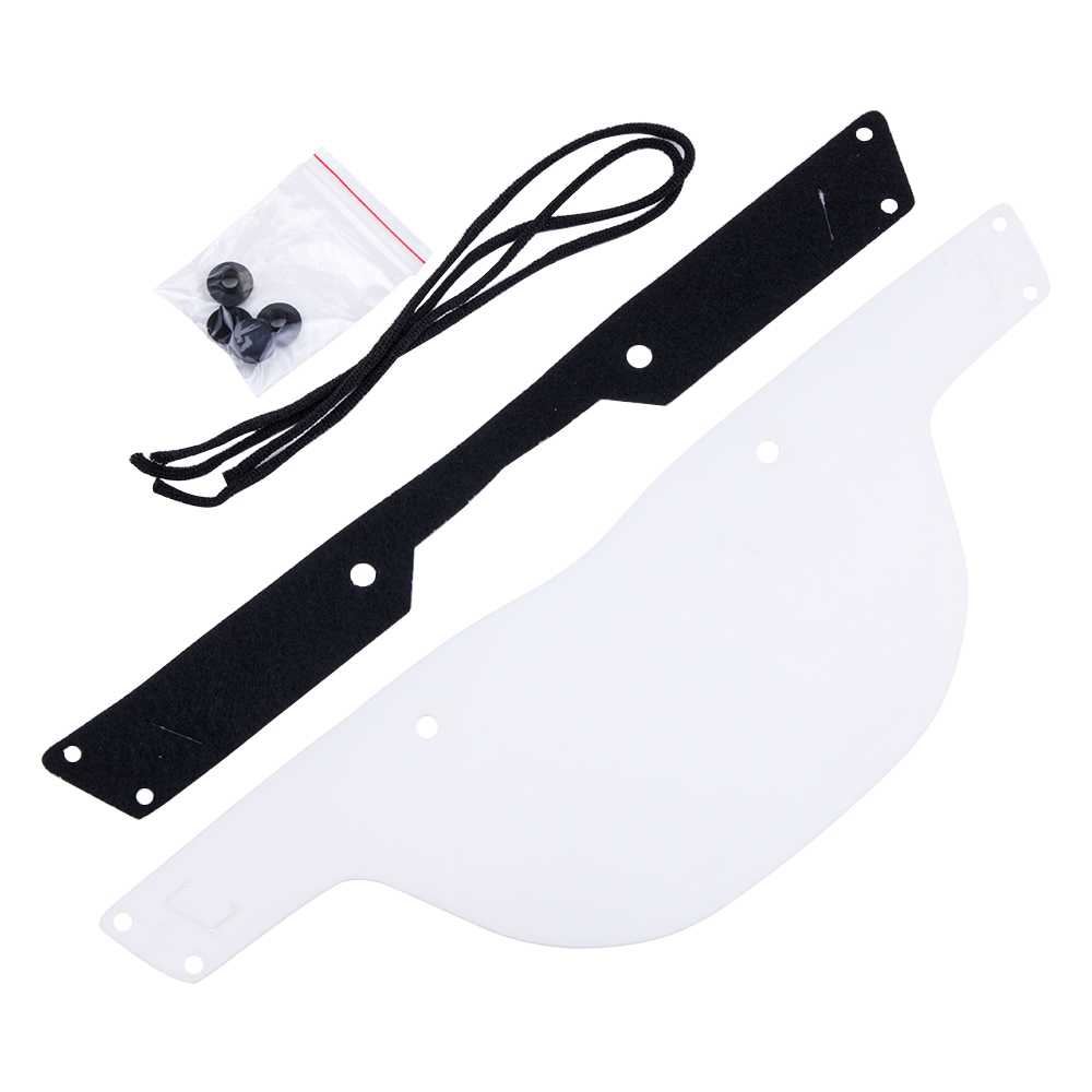 Masca de protectie pentru gura si nas reutilizabila, Transparent - eMAG.ro