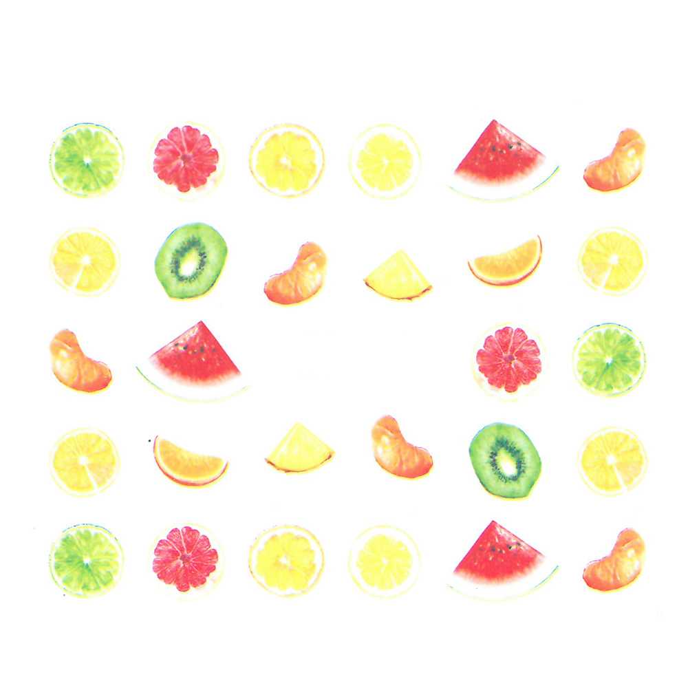 Комплект стикери за нокти BN 833, Allepaznokcie, Водна основа ...