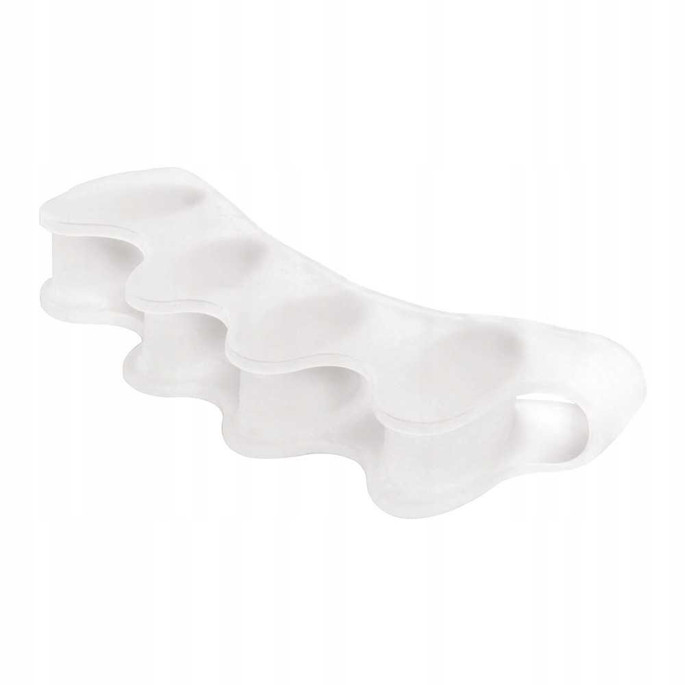 Set 2 separatoare gel degete picior, TecniWork, Alb, 35-40 - eMAG.ro