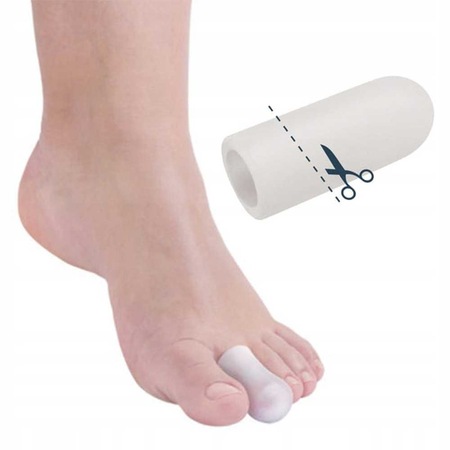 Protectie deget BIO-GEL, TecniWork, Gel, Alb, S - eMAG.ro