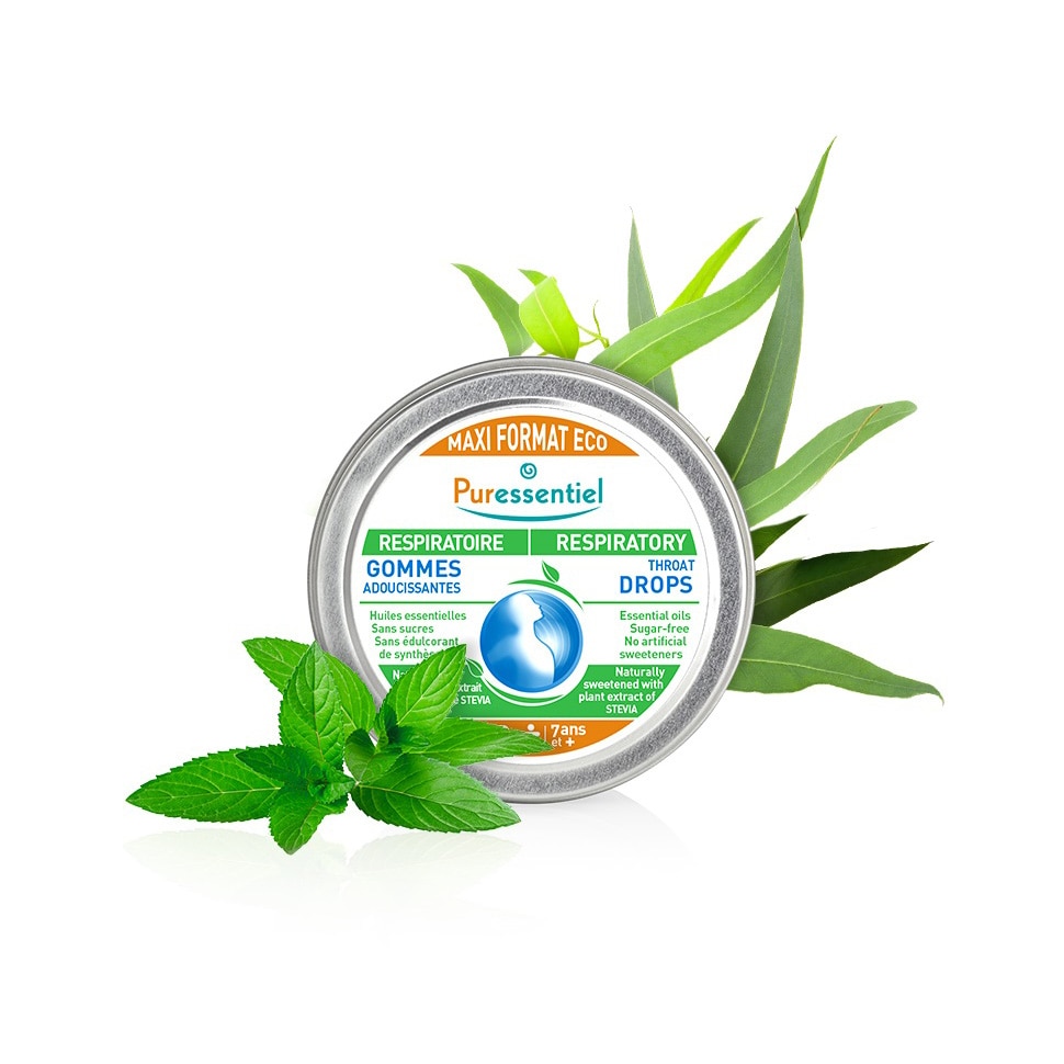 Pastile gumate pentru calmarea durerilor din gat, Puressentiel, 45 g ...