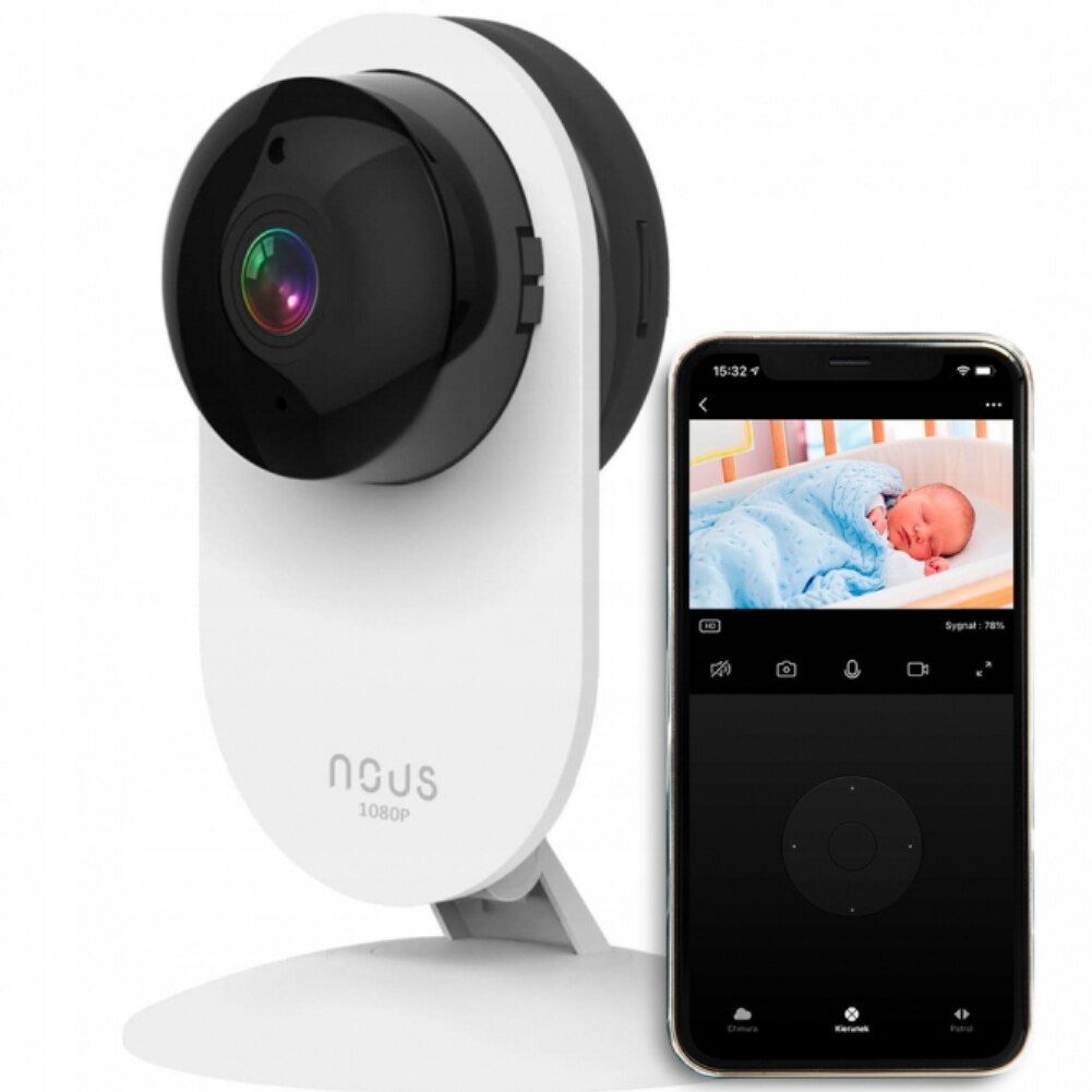 Camera WiFi Smart, 2MP, FullHD 1080p, Nous W3 - eMAG.ro