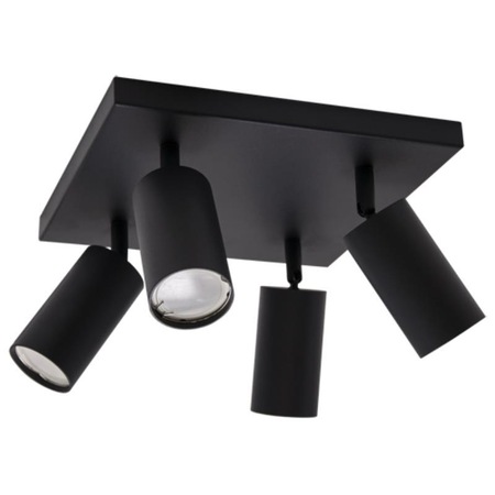 Spoturi MANAM, Struhm, GU10, 4L, 03766, Negru - eMAG.ro