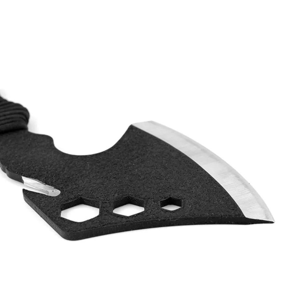 Acél többcélú fejsze, Zola®, csúszásmentes nyél, fedővel, hossza 26 cm ...