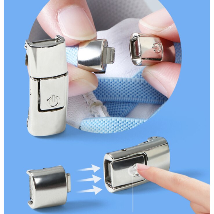 Комплект от 2 еластични връзки, One Touch Closure, CRT, Adjustable ...