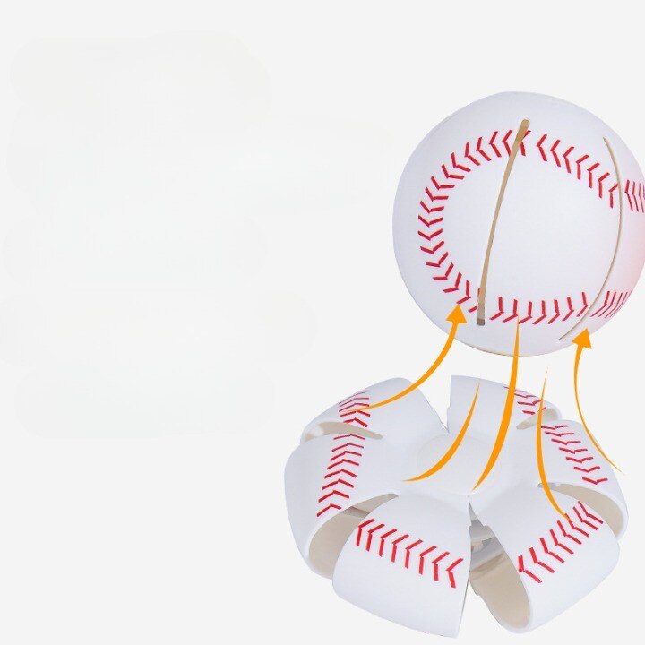 Minge baseball zburatoare Flippy cu deformare, diametru 8 cm, 3 ani ...