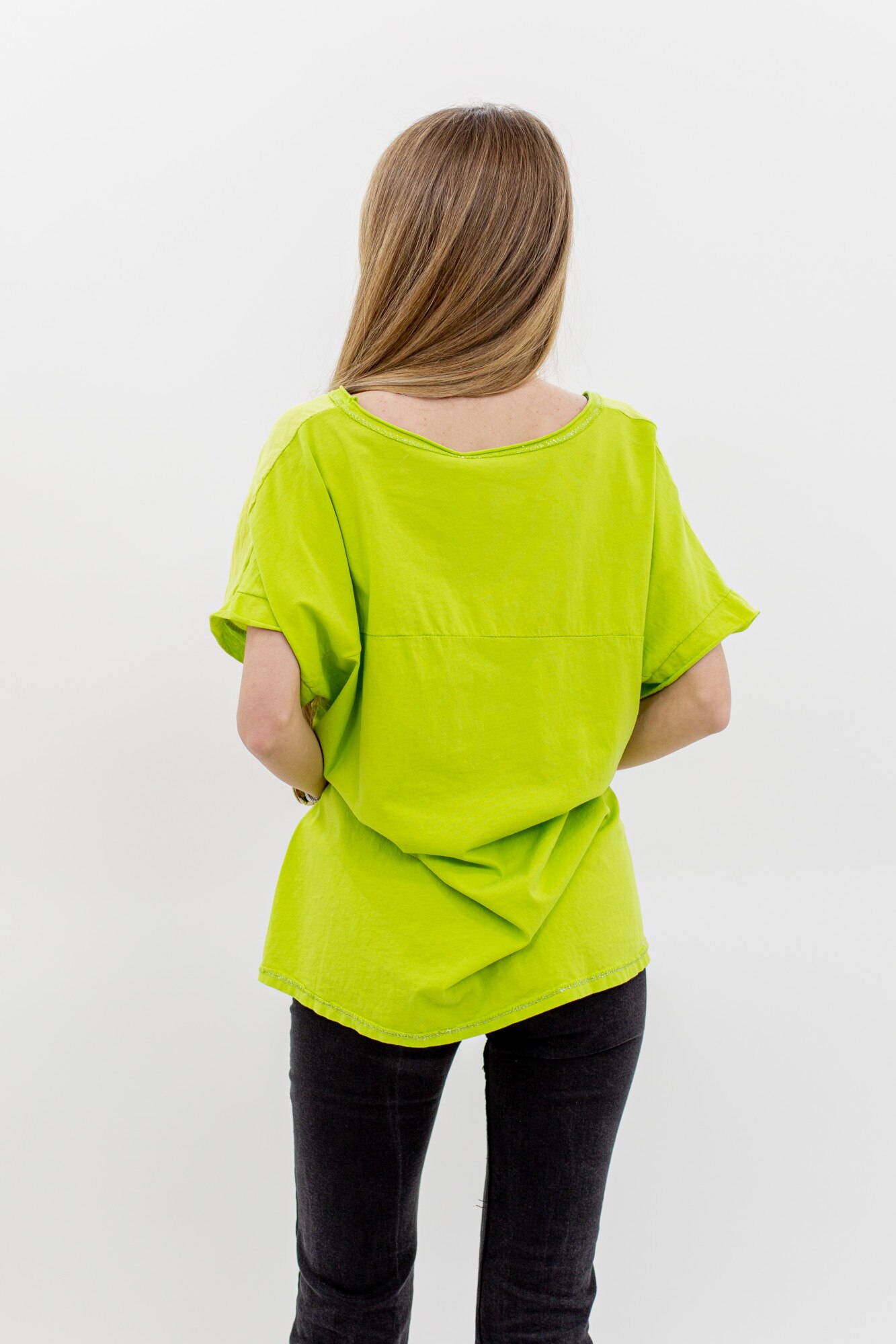 Tricou dama, Everyday, Verde Fistic, One Size - eMAG.ro